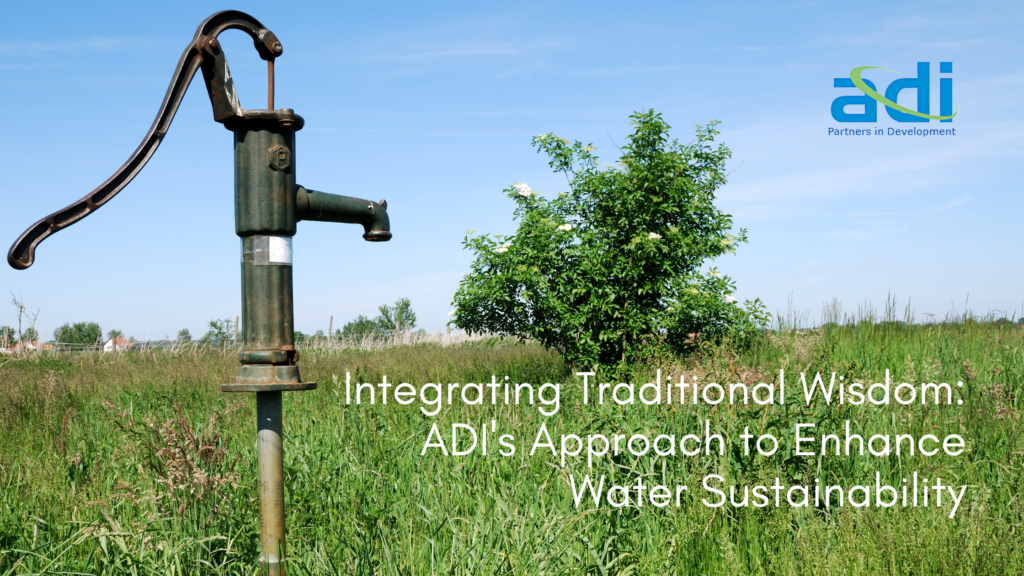 Traditional Knowledge in Water Management
